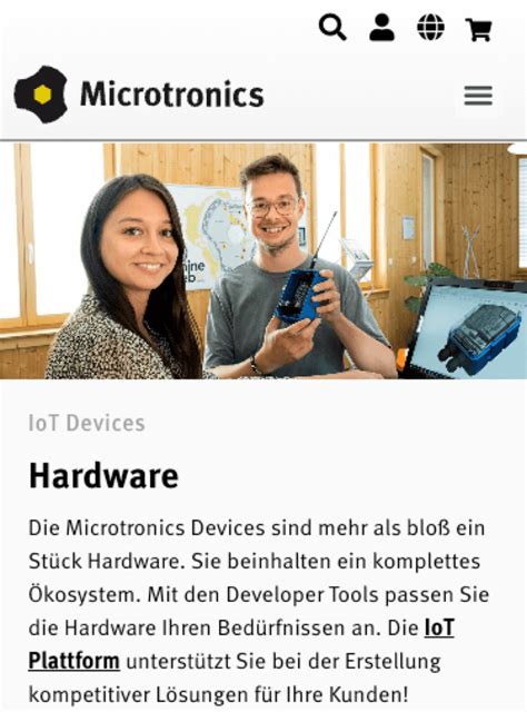 Microtronics B2b Webshop Erstellung