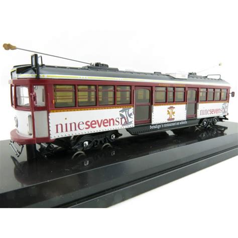 Cooee Static W6 Class Diecast Melbourne Tram Bendigo Restaurant Nine