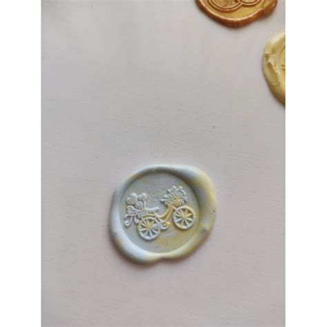 Метален печат за восък колело