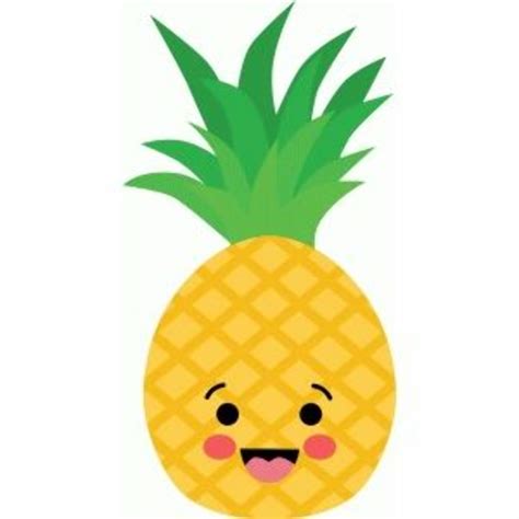 Pineapple Clipart Cute At Alfred Ma Blog