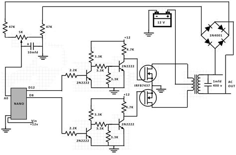 Arduino Based Pure Sine Wave Power Inverter