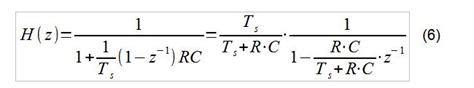 Simple Low Pass Iir Filter Implementation Using The C Language