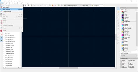 Using The Kicad Footprint Editor Embedded Systems Design