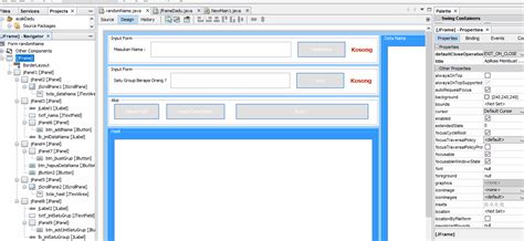 Membuat Aplikasi Dekstop Team Generator Sederhana Java Gui Menggunakan