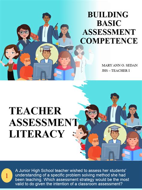 Building Basic Assessment Competence Pdf Educational Assessment