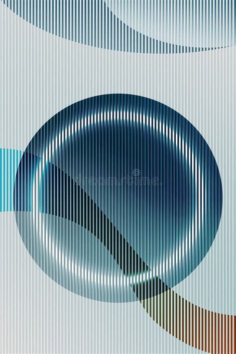 Modern Simple Geometric Line Color Block Gradient Overlay Art Pattern