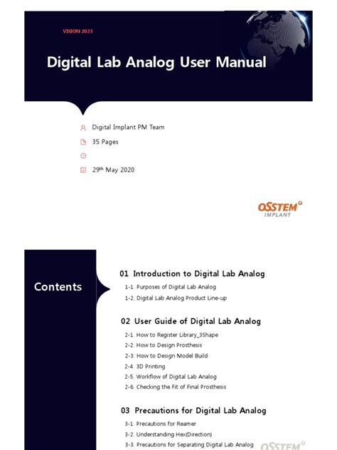 digital lab analog manual eng pdf prosthesis 3 d printing