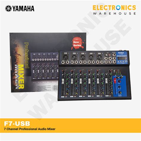 Yamaha F7-USB 7 Channel Professional Audio Mixer | Lazada PH