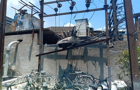 Explosion With Fire In Transformer Workers Scorched Surat