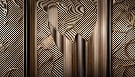 abstract modern geometric pattern of intertwining lines premium ai