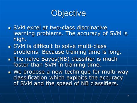 Ppt Scaling Multi Class Support Vector Machines Using Inter Class