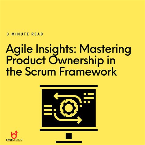 Agile Insights Mastering Product Owner Ship In The Scrum Framework