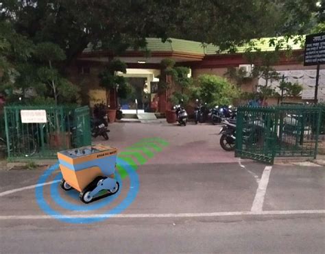 simulation robot at shopping complex download scientific diagram