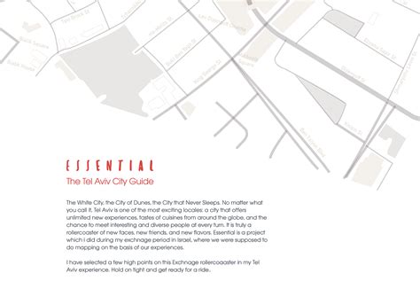 mapping tel aviv behance