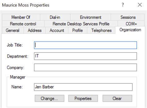 How To Import Manager Attribute From Active Directory Jira Atlassian Documentation