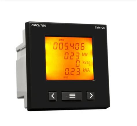 Lcd Circutor Cvc5 Power Analyzer For Industrial Use At Best Price In