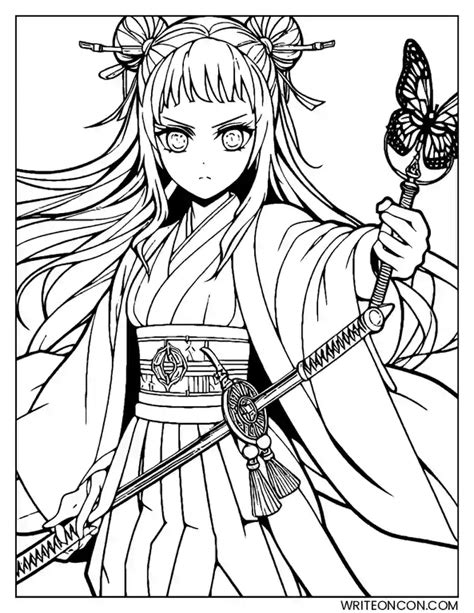 32 Free Printable Demon Slayer Coloring Pages Sheets And Pictures For