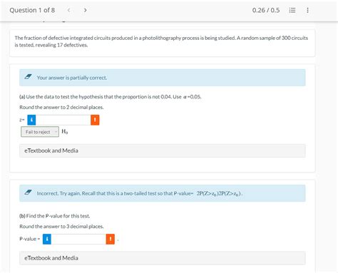 Solved The Fraction Of Defective Integrated Circuits