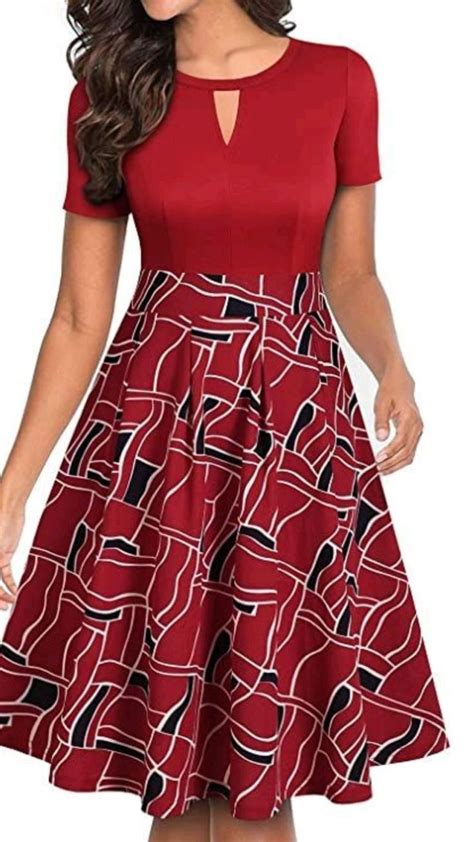 Amazon Fashion Casual Party Dresses Womens Vintage Dresses Casual