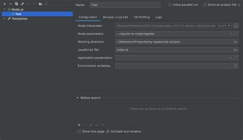 A Guide On Using Typescript With Webstorm · Github