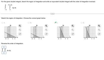 Answered For The Given Double Integral Sketch Bartleby