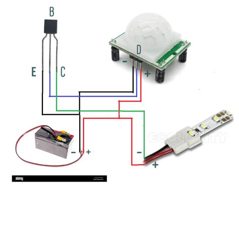 Automatic Room Light Controller Circuit Using Pir Details