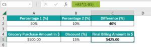 Excel Subtraction Formula Function Examples How To Use