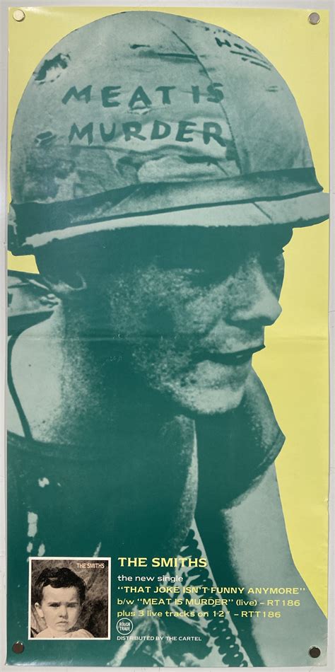 Lot 505 The Smiths Meat Is Murder Cartelrough