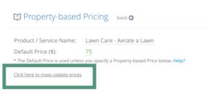 Mass Price Update Yardbook Tutorials