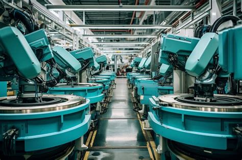 Premium Photo Robotic Assembly Efficiency