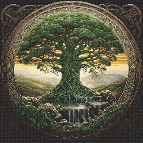 Tree Of Life Pattern Etsy