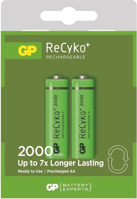 GP Batteries 2100 mAh AA Oplaadbare batterij Nikkel-Metaalhydride (NiMH ...