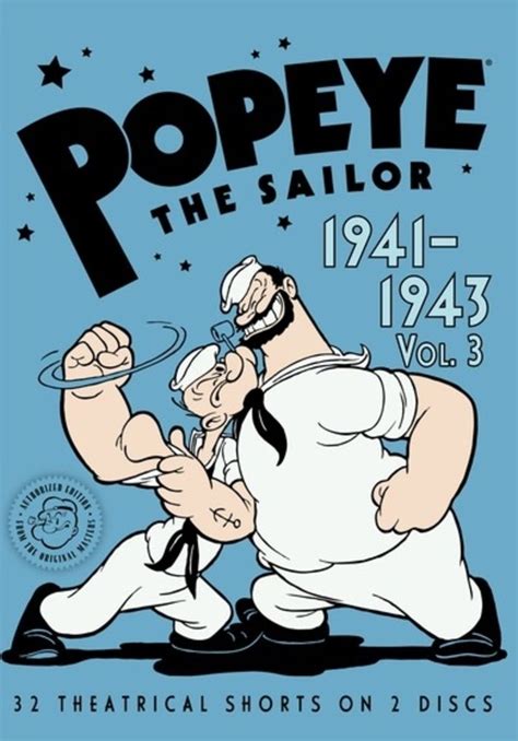 Popeye The Sailor 1941 1943 Volume 3 Dvd Popeye The Sailor Man