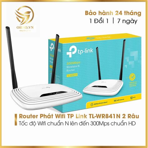 Thiết Bị Đầu Phát WIFI TP LINK 841N Cục Phát Sóng Wifi 2 Râu Tốc Độ Cao ...
