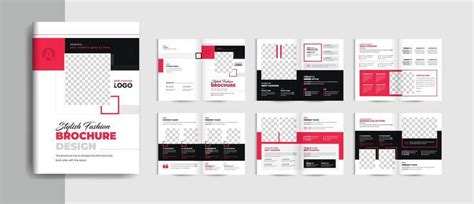 Fashion Brochure Template Vector Art Icons And Graphics For Free Download