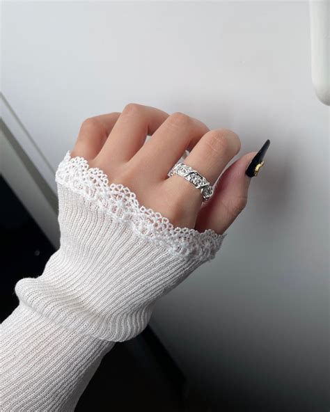 써지컬스틸 엑스 큐빅 레이어드 반지 에이블리