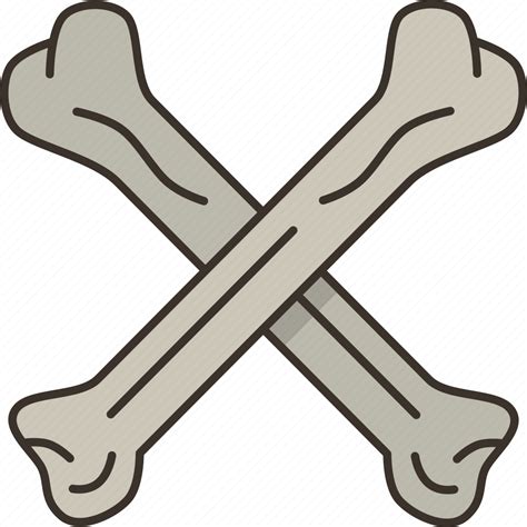 Bones Cross Skeleton Death Halloween Icon Download On Iconfinder