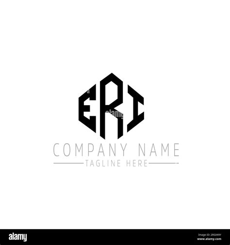 Eri Letter Logo Design With Polygon Shape Eri Polygon And Cube Shape Logo Design Eri Hexagon
