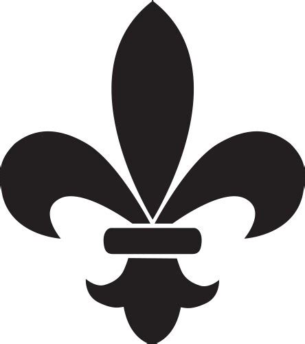 Fleur De Lis Flower Royalty Free Vector Image Vectorstock