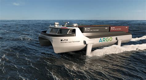 Boundary Layer Has Electrically Propulsed Hydrofoil Vessels