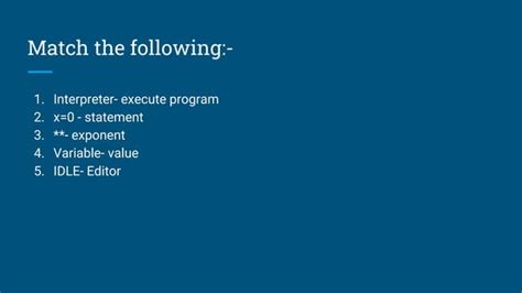 MODULE Introduction To Python Notes Grade Pptx
