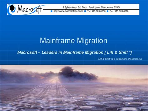 Ppt Mainframe Migration Powerpoint Presentation Free Download Id