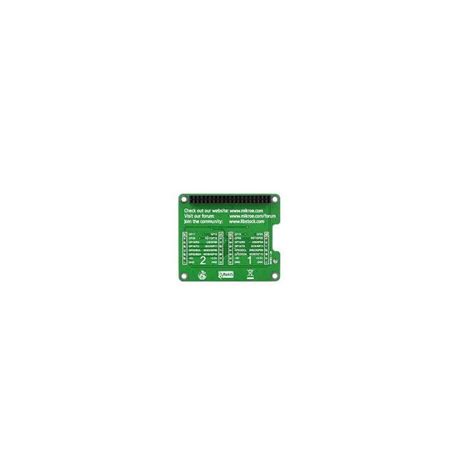 Pi 2 Click Shield Mikroe 1879 For Raspberry Pi Models 2 B And B