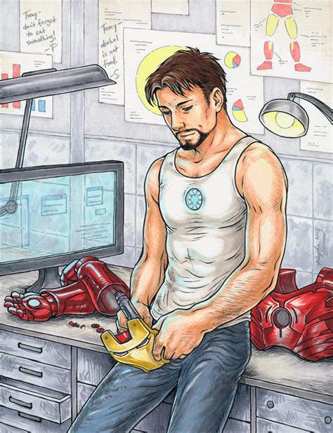 Tony Stark By SpeedyDaMechanic On DeviantArt