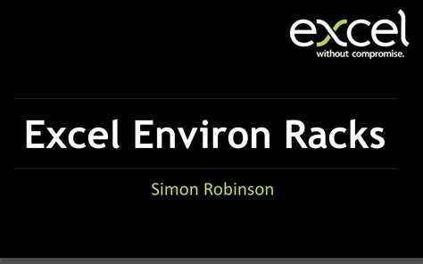 PPT Excel Environ Racks PowerPoint Presentation Free Download ID 1542263