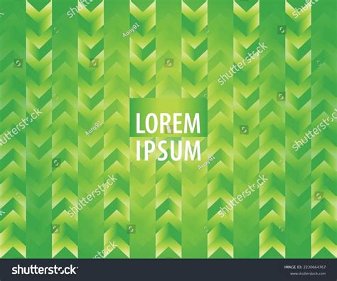 Abstract Green Background Down Arrow Pattern Stock Vector Royalty Free