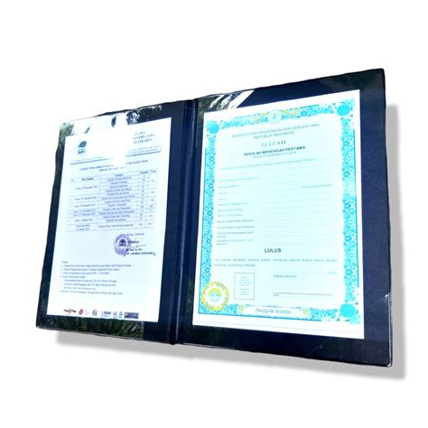 Jual Sampul Ijazah Tebal Berkualitas Map Rapot Ijazah Sampul Ijazah Polos Sampul Ijazah