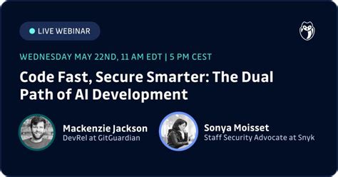 Gitguardian On Linkedin Ai Codingsecurity Webinar Snyk