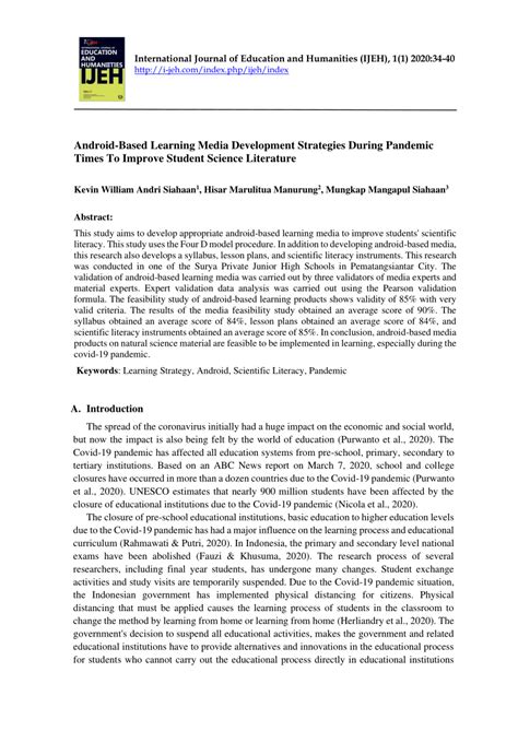 pdf android based learning media development strategies during