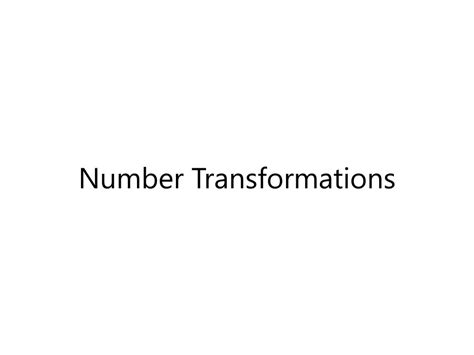 Ppt Synthesizing Number Transformations From Input Output Examples
